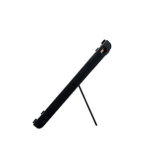 Security Tablet Case – CTA’s Security Case with Kickstand - Rugged Silicone Jacket and Anti-Theft Galvanized Steel Cable for iPad 7th/8th/9th Gen 10.2” - Black (PAD-SCKT10)