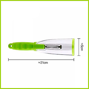 Fruit Vegetable peeler 3 In 1 with storage box peeling knife Multifunctional stainless steel household peeler for fruit and vegetable