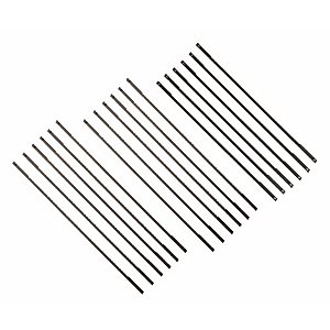 FOXBC Coping Saw Blades 6-1/2 Inch, 18 Pack (15 TPI, 18 TPI, 24 TPI)