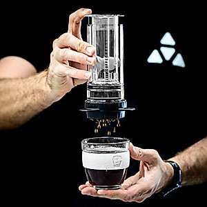 Delter Coffee Press, 400ml, Transparent Grey