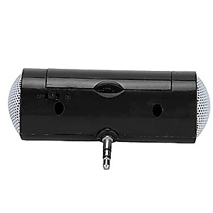 Mini Stereo Speaker,New DIY Pillow Speaker, Unique Soft Sound Portable Speaker, Portable Plug in Speaker with 3.5mm Aux Audio Input, for Mobile Phones and Tablets(Black)