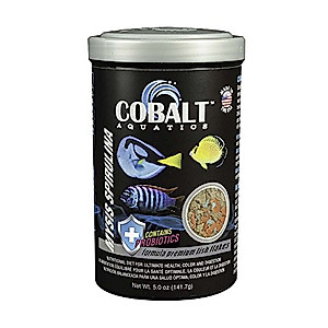 Cobalt Aquatics Mysis Spirulina Flake, 5 oz,Natural