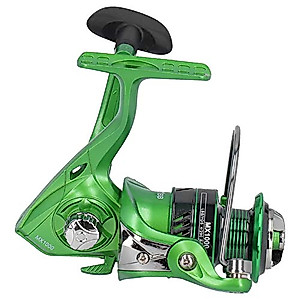 OUKENS Fishing Reels and Fishing Maintenance Tools Spinning Reel, Spinning Fishing Reels Powerful Metal Body 5.2:1 Gear Ratio for Freshwater