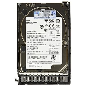 HP 785067-B21 300G 12G SAS 10K 2.5 ENT HD - 785410-001 (Renewed)