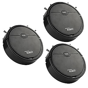 ibasenice 3pcs Sweeping Robot vaccuums Vacuum for car Cleaning car vaccume Floor Corner Cleaner Robot pet Hair Robot Vacuum Robot Floor Cleaner Robotic Vacuum Robot Cleaner auto Vacuum Mini