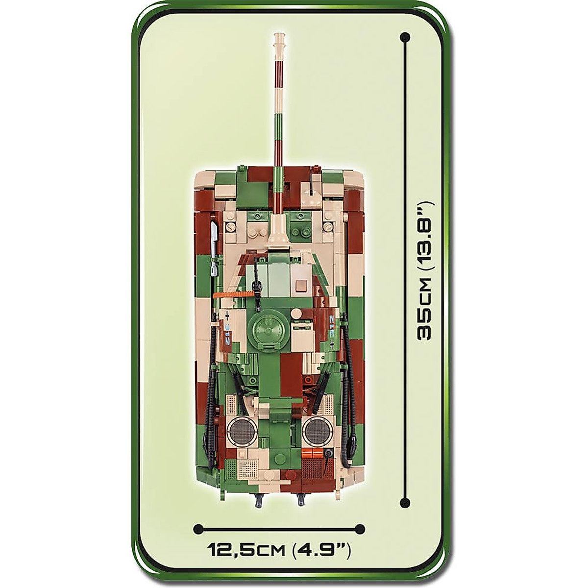 1000 Pcs Historical Collection WWII /2540/ Panzerkampfwagen Vi Tiger Ausf.B Konigstiger