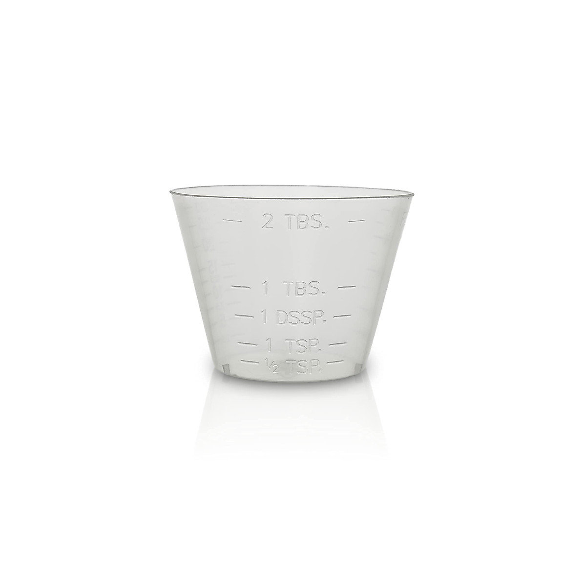 Eight30east - 200ct, 1oz, Flexible Graduated Measuring Medicine Cups, Non-Sterile, Semi-Clear, Easy Read