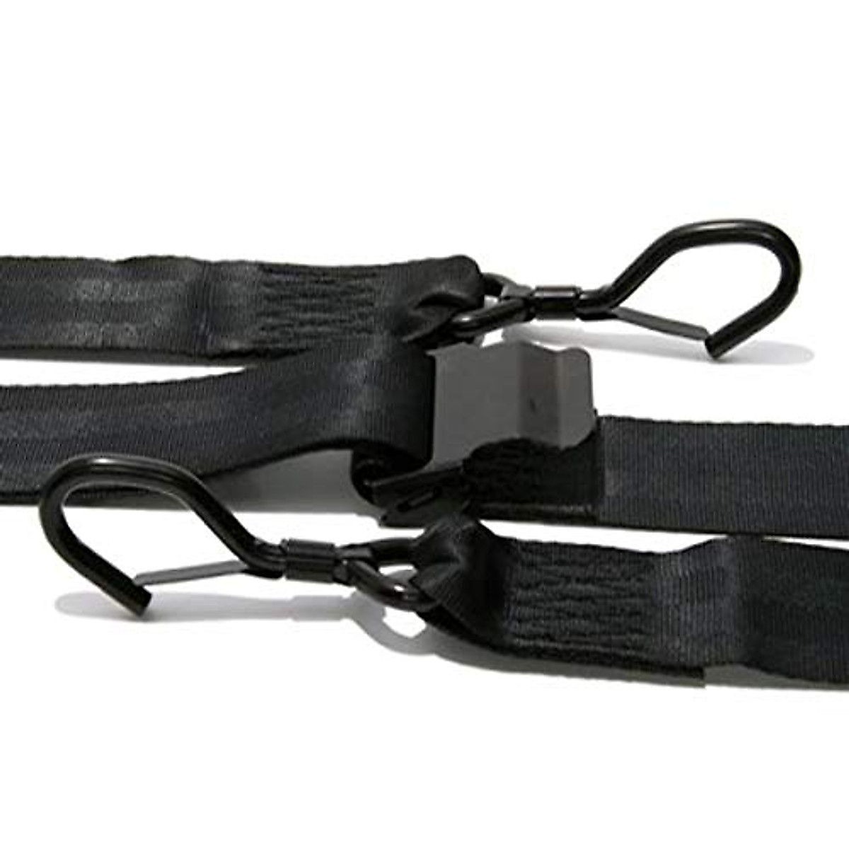 PROGRIP 031411 Marine Fishing and Ski Boat Tie Downs: Gunwale Strap with Hooks, 16' x 2" (Pack of 1)