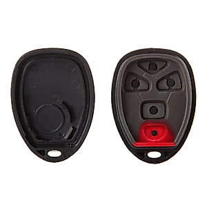 ROADFAR 2PCS Key Fob 2005-2008 Fit for Buick Allure 3.6L 2010-2012 Fit for Buick LaCrosse 2.4L KOBGT04A,22733524,22733524