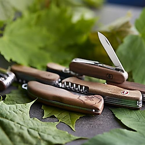 VICTORINOX 0.6461.63 Nail Clip, 580 Wood Nail Clips, Nail Clips, Nail Clips, Nail File Included, 8 Functions, Stainless Steel, Rust Resistant, Emergency Prevention, Compact, Easy to Carry