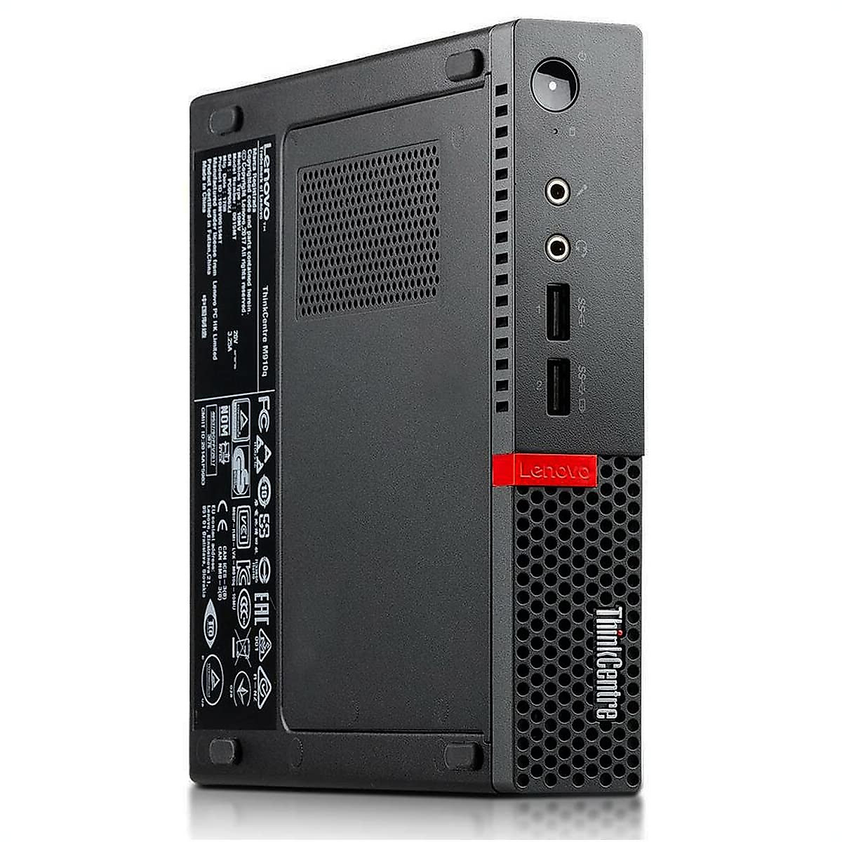 Lenovo ThinkCentre M910Q Tiny Desktop, Intel i5 7500T 2.7Ghz, No Hard Drive, 32GB DDR4, 256GB NVMe M.2 SSD, Windows 10 Pro (Renewed)