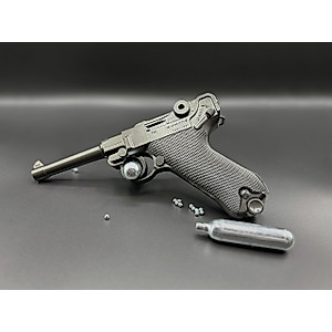 Umarex Legends P.08 All Metal .177 Caliber BB Gun Air Pistol, Standard Action, Legends P.08 Air Gun