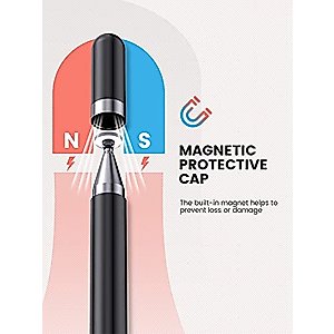 【High Sensitivity & Fine Point】Stylus Pen for iPad【Drawing & Writing Friendly】【Universal Capacitive】for iPhone/iPad/Android and Other Touch Screens