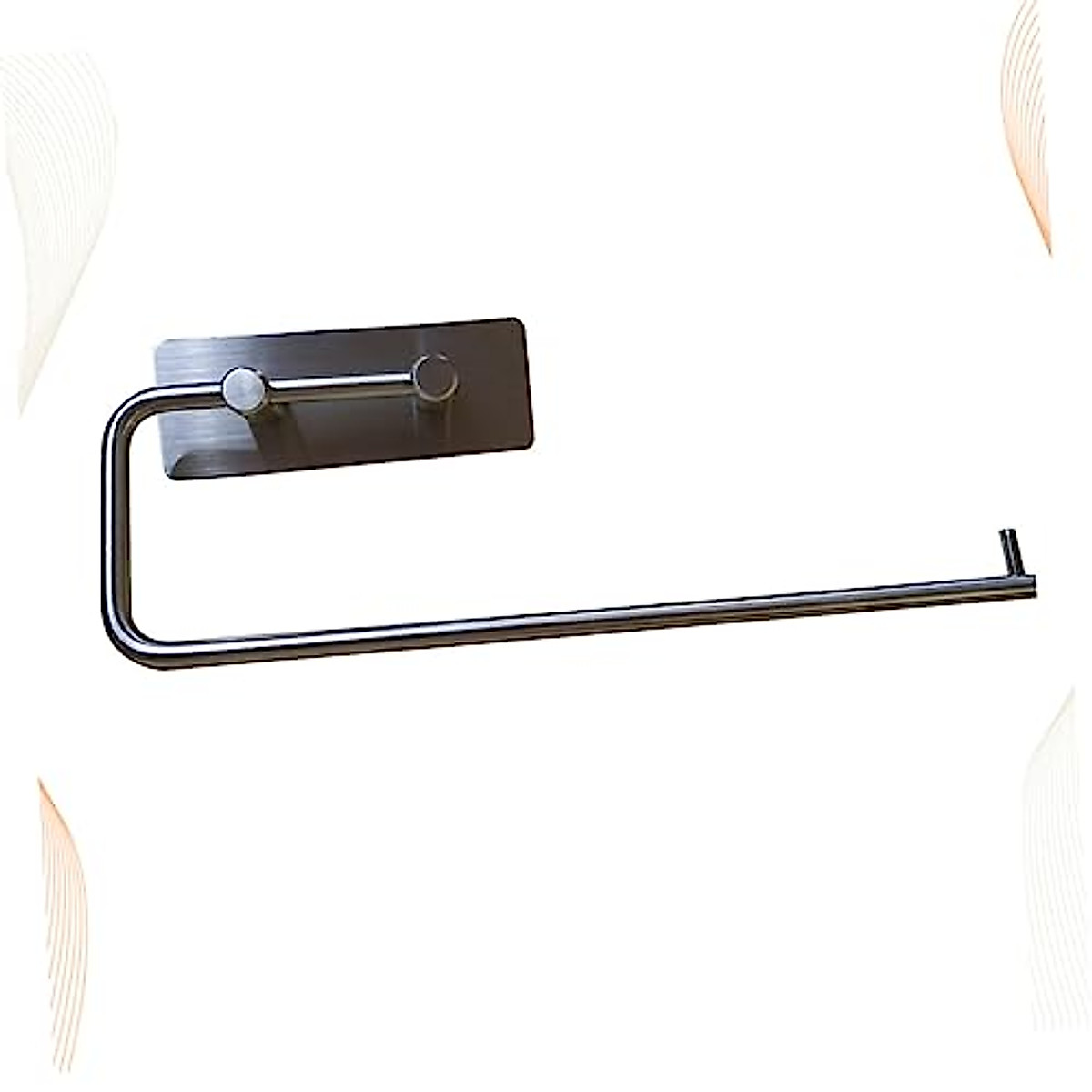 Tissue Storage Shelf Roll Bathroom Accessories Roll Tissue Holder Roll Nail Free Paper Towel Holder Toilet Paper Holder Silver Paper Rack