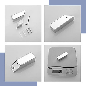 BWE 4 Pack Brushed Nickel Towel Hooks Wall Mounted Coat Robe Hook Holder SUS 304 Stainless Steel Heavy Duty Wall Hooks Modern for Bathrooms Kitchen Bedroom Hotel