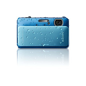 Sony Cyber-shot DSC-TX20 16.2 MP Exmor R CMOS Digital Camera with 4x Optical Zoom and 3.0-inch LCD (Blue) (2012 Model)