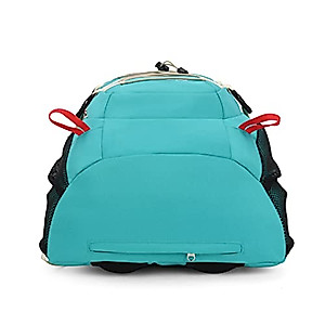 King'sGuard 40L Hiking Backpack Men Women Travel Backpack Waterproof Climbing Daypack with Rain Cover for Mountaineering Backpacking (Blue)