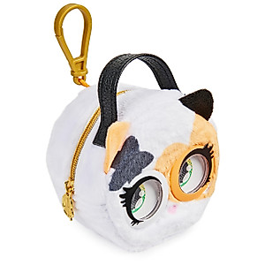 Purse Pets Micros, 24K Kitt-tea Stylish Small Purse with Eye Roll Feature, Kids Toys for Girls Aged 5 and up