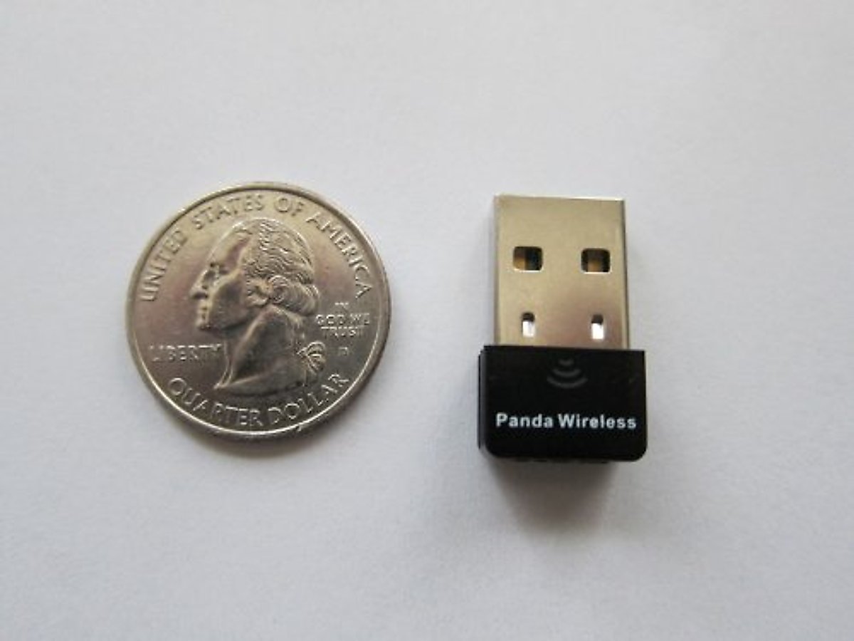 Panda Ultra 150Mbps Wireless N USB Adapter - Windows XP/Vista/7/8/8.1/10, Mac OS X 10.4-10.10, Mint, Ubuntu, Fedora, openSUSE, BackTrack5 R3, Kali Linux and Raspberry Pi 1/Pi 2