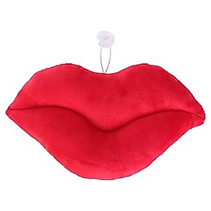 KESYOO 3D Lip Throw Pillow Home Decorative Pillow Cushion for Sofa Big Red Lip Valentines Day Gift (30cm)