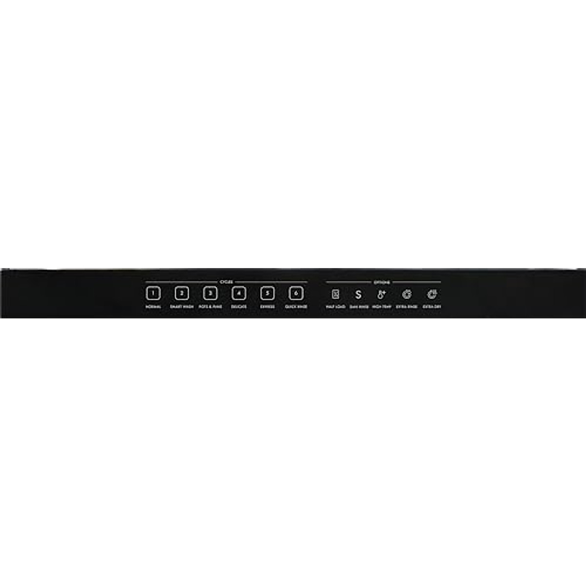 Kenmore 24" Built-In Stainless Steel Tub Dishwasher with SmartWash, UltraWash, SmartDry Plus, MoreSpace Adjustable Rack and Leak Detect, Energy Star Certified, Black