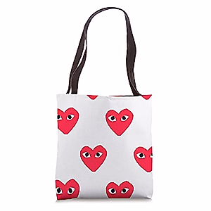 Cute Contemporary Heart Indie Artsy Aesthetic Y2K Trendy Tote Bag