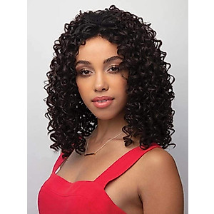 Bundle - 5 items: Diva Wig by Rene Paris, Christy's Wigs Q & A Booklet, 2oz Travel Size Wig Shampoo, Wig Cap & Wide Tooth Comb - Color: Hot Chocolate