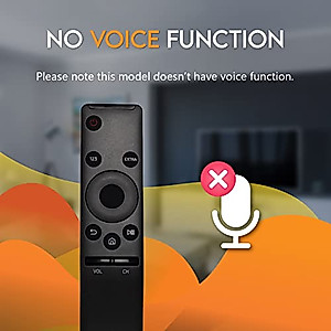 Replacement TV Remote Controller Fit for 4K Smart Samsung Television QN, UE, UN and MU 24/28/32/40/43/49/50/55/65/75/78/82/88 QLED and MU Models