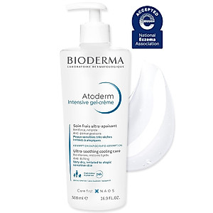 Bioderma - Atoderm Intensive Gel-Crème - Body Lotion - Soothing and Moisturizing Body Cream for Sensitive Dry Very Dry to Atopic Skin