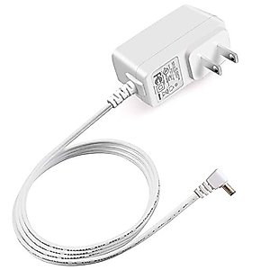 iCreatin UL Listed 7.5V 500mA AC Adapter Charger for Summer Infant Baby Monitor Models Including 29580 29650 28450 28650 29270 29590 28630 & Others Replacement Power Supply Cord 6.6Ft, White