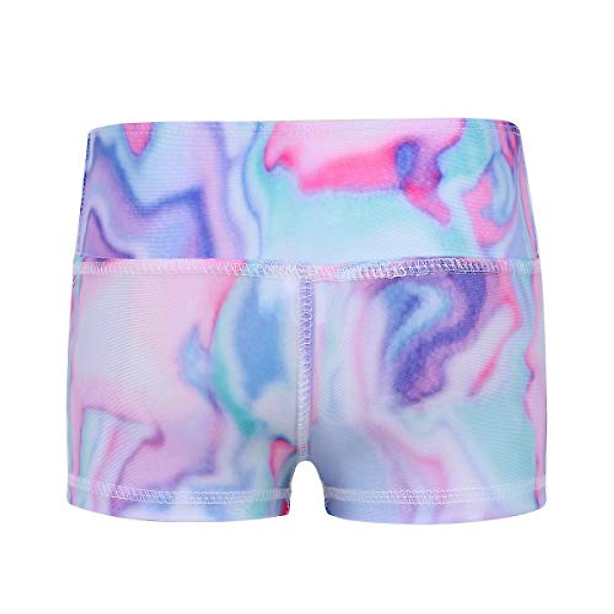 vastwit Kids Girls Stretchy Dancewear Booty Shorts Gymnastics Athletic Sports Swimming Hot Pants Colorful 10