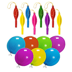 12Pcs Punch Balloons, Xloey 18 Inches Punching Balloons, Assorted Color Neon Punch Balloons Party Favors For Kids, Party, Wedding, Daily Games, Fun Balloons