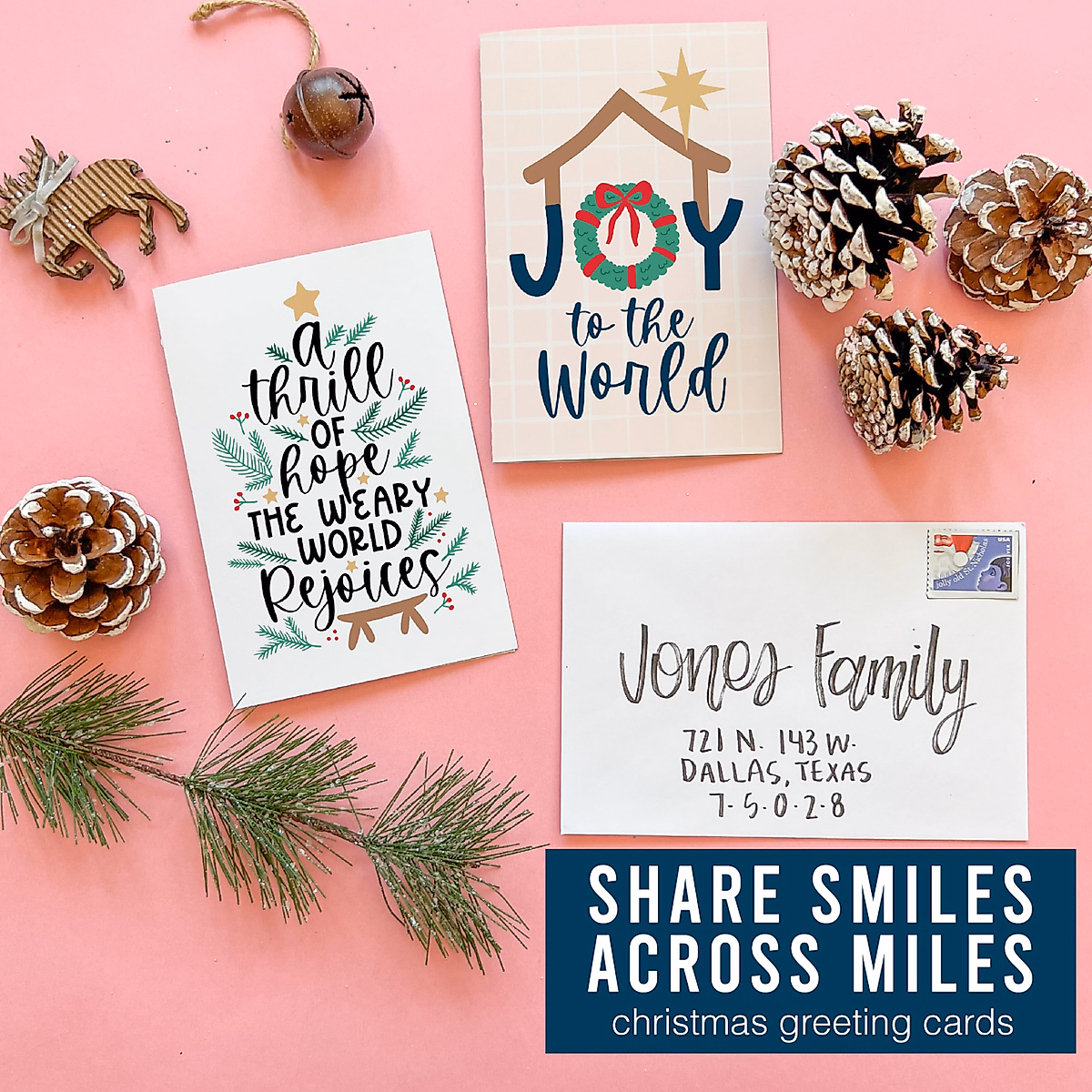 24 Doodle Religious Christmas Cards Boxed With Envelopes, 25 Holiday Party Invitations, Christmas Invite, 50 Holiday Greeting Cards, Blank Winter Postcard Set, Merry Christmas Cards