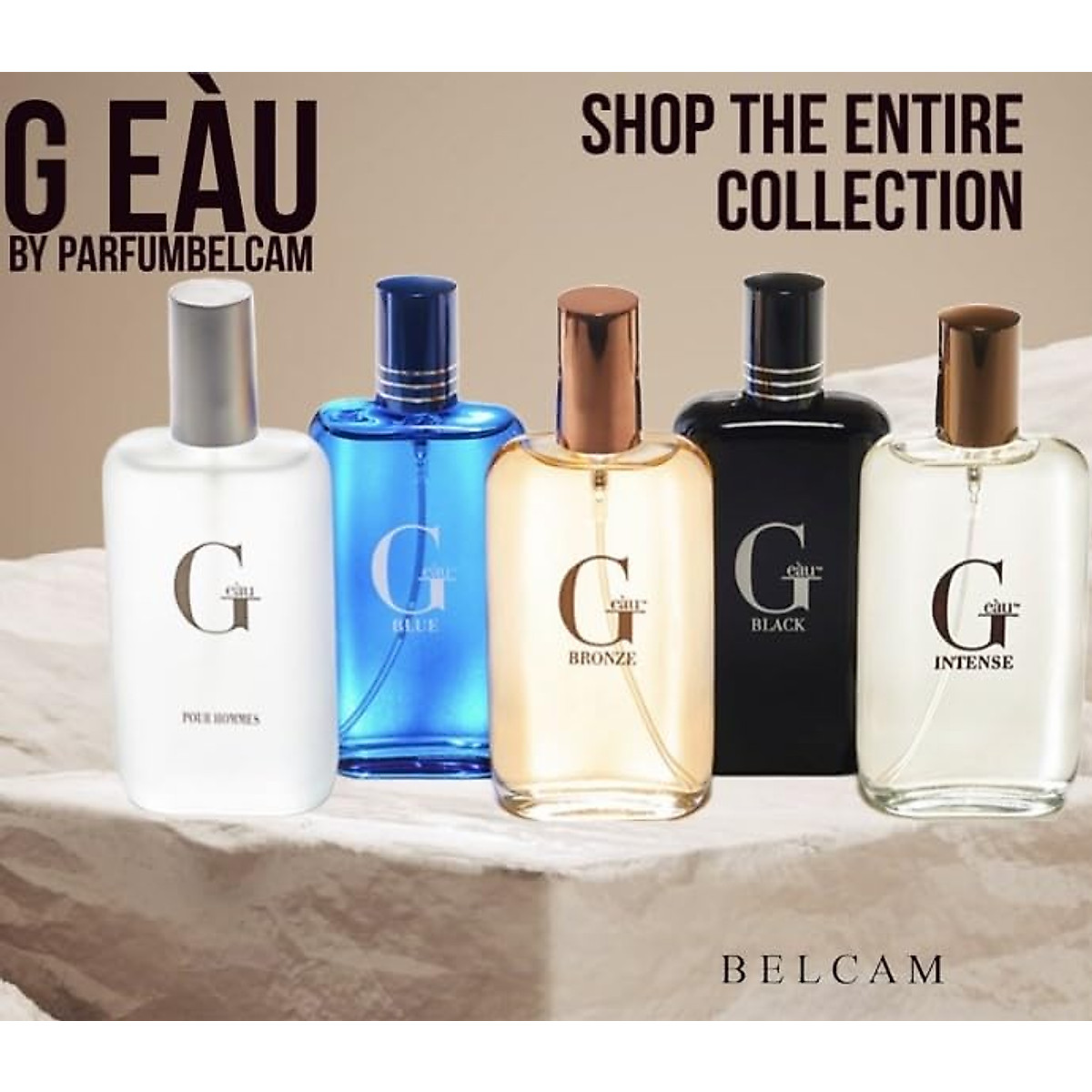 PB ParfumsBelcam G eau Intense Eau de Toilette Spray, Our Version of a Designer EDT, 100ml