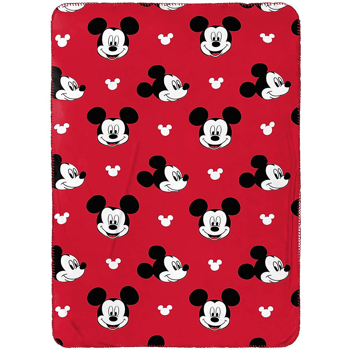 Jay Franco Mickey Mouse Kids Travel Set - Blanket, Pillow & Plush (Official Disney Product)