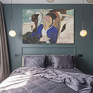 shefei Paul Gauguin Nirvana Portrait of Meyer De Haan Poster Decorative Painting Canvas Wall Art Living Room Posters Bedroom Painting 16x24inch(40x60cm)