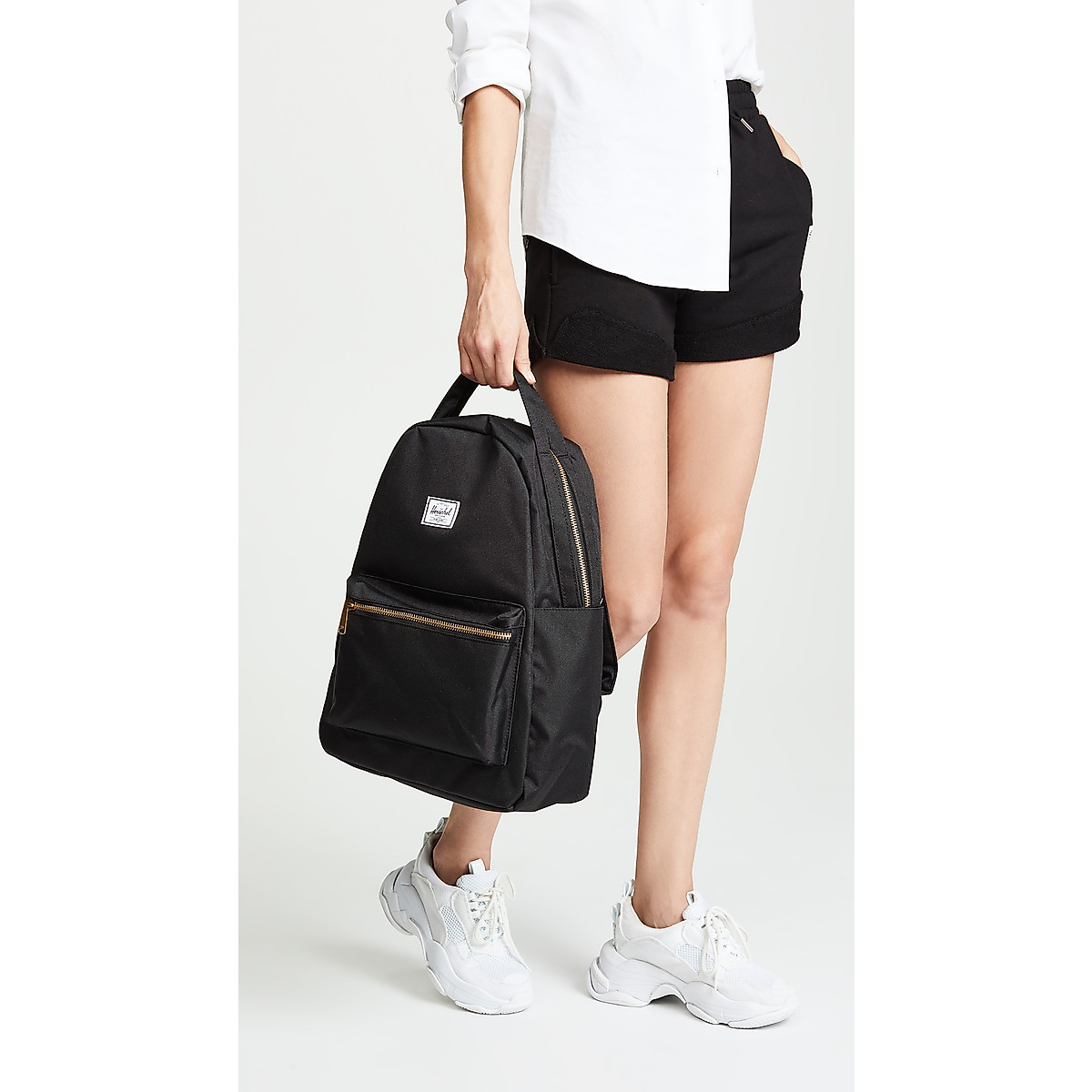 Herschel Nova Backpack, Black, Mid-Volume 18.0L