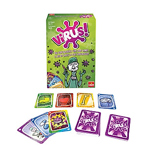 Goliath Virus Card Game The Contagiously Fun Card Game, Green (108644)