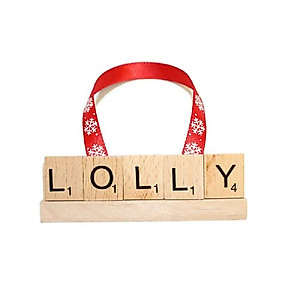 Hiding Place Boutique, Handmade Lolly Christmas Ornament, Lolli Lollie Gift Birthday Present Pop Poppop Poppy Tree Stocking Stuffer Pregnancy Announcement Baby Reveal