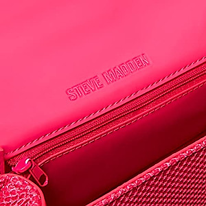 Steve Madden Diego Top Handle Crossbody, Neon Pink