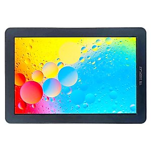 VSDISPLAY 10.1'' 1280x800 Portable Small LCD Monitor 10.1 Inch Display Screen Built-in Speakers with HD-MI USB Video Input,Support Image 360 Degree Rotation,Plug and Play