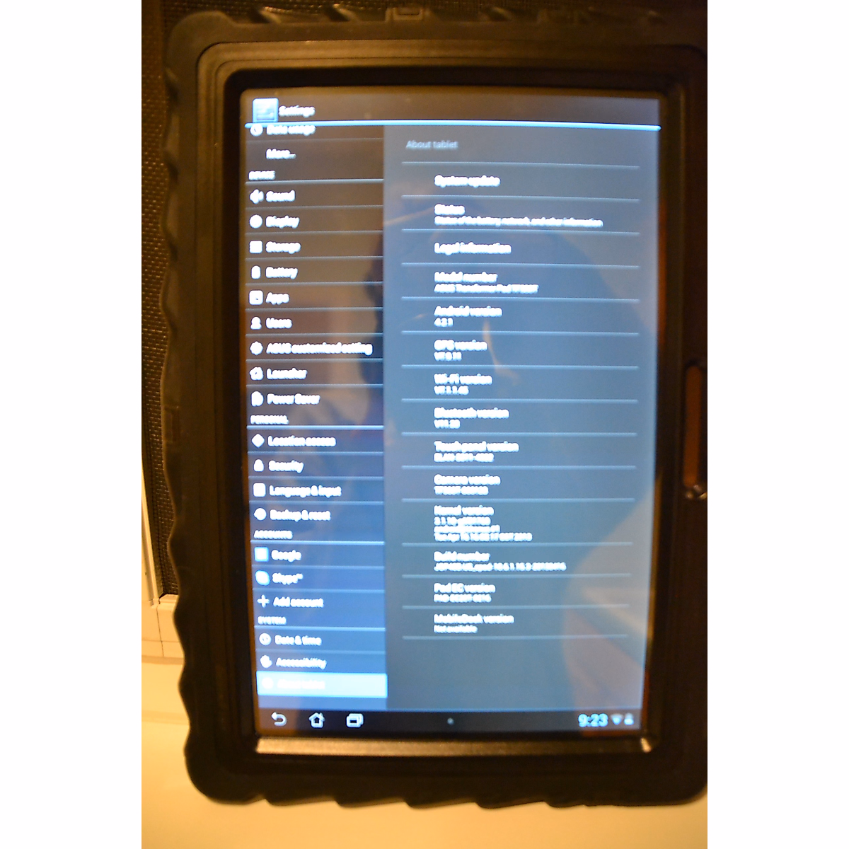 Asus Transformer Pad Tablet TF300T-A1-BK 10.1" 16GB Black Android 4.0