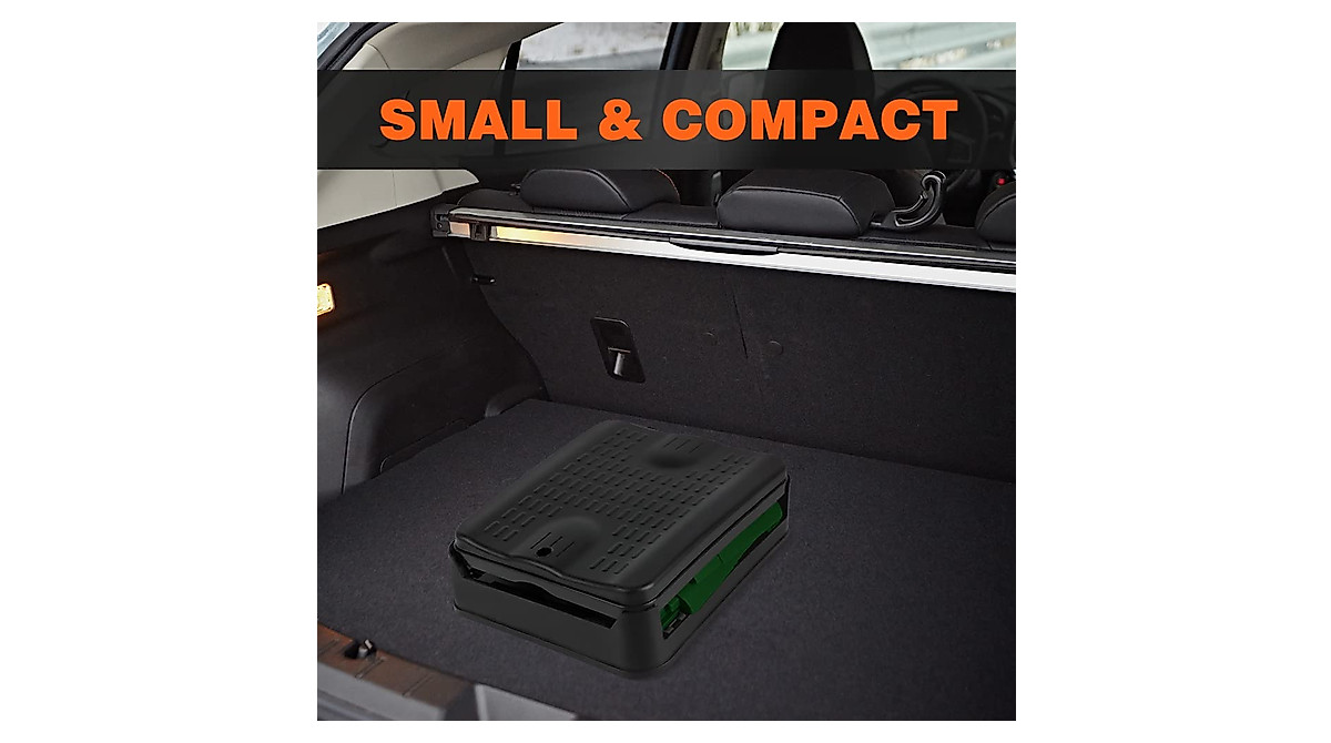 Portable Folding Toilet for Camping & Travel - Green | Durable & Compact
