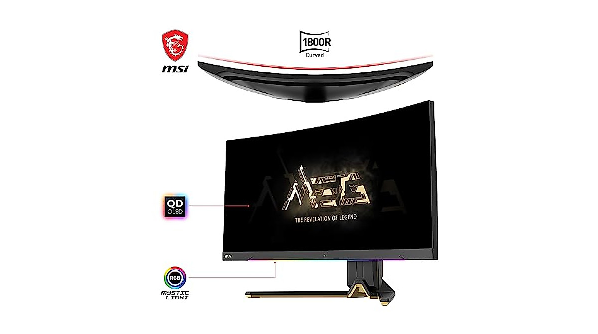 MSI MEG 342C QD OLED: 34" Curved Gaming Monitor