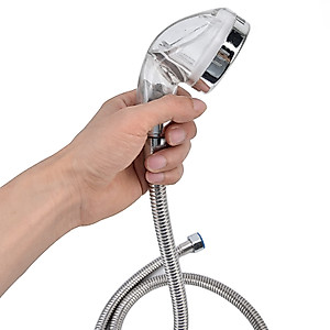 Pasamer Shampoo Chair Faucet Sprayer, Plating Salon Sink Faucet Sprayer Set with 120cm Sprayer Hose for Clubs, Beauty Salons, Barber Shops, SPAs, Shanryasx0cpm8fey