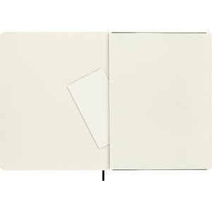 Moleskine Classic Notebook, Soft Cover, XXL (8.5" x 11") Ruled/Lined, Black, 192 Pages
