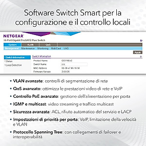 NETGEAR 48-Port Gigabit Ethernet Smart Switch (GS748T) - Managed, with 2 x 1G SFP and 2 x 1G Combo, Desktop or Rackmount, and Limited Lifetime Protection