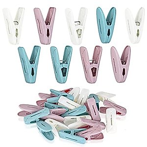 Chip Clips,Bag Clips,Chip Clip,Clips for Food Packages,Bag Clips for Food Chip Clips Bag Clips Food Clips,Clip Clothespins Plastic Clothes Pins for Photo and Crafts Indoor and Outdoor Pack of 36