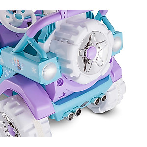 Kid Trax Disney Frozen Kids 4x4 Ride On Toy, 6 Volt, Kids 3-5 Years Old, Max Weight 55 lbs, Single Rider, Battery and Charger Included, Blue