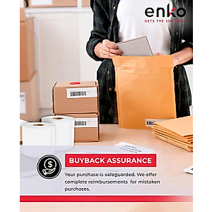 enKo (24 Rolls, 5280 Labels) Address & Shipping Labels 30323 (2-1/8 x 4") Compatible for Dymo LabelWriter